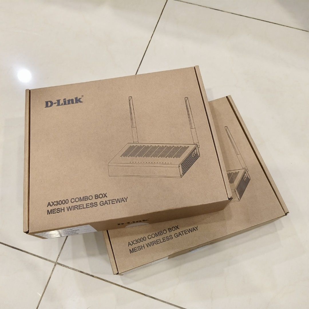 D-Link AX3000 Combo Box Mesh Wireless Gateway, Computers & Tech, Parts ...