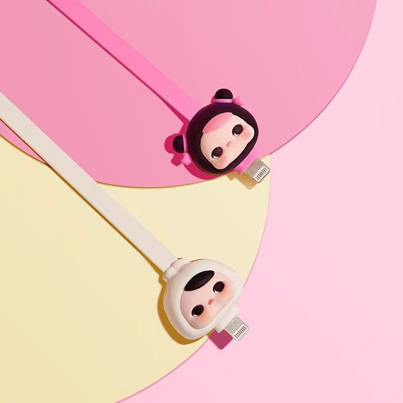 [EXCLUSIVE! POPMART] POPMART PUCKY THE FEAST MOBILE CHARGING CABLES FOR ...