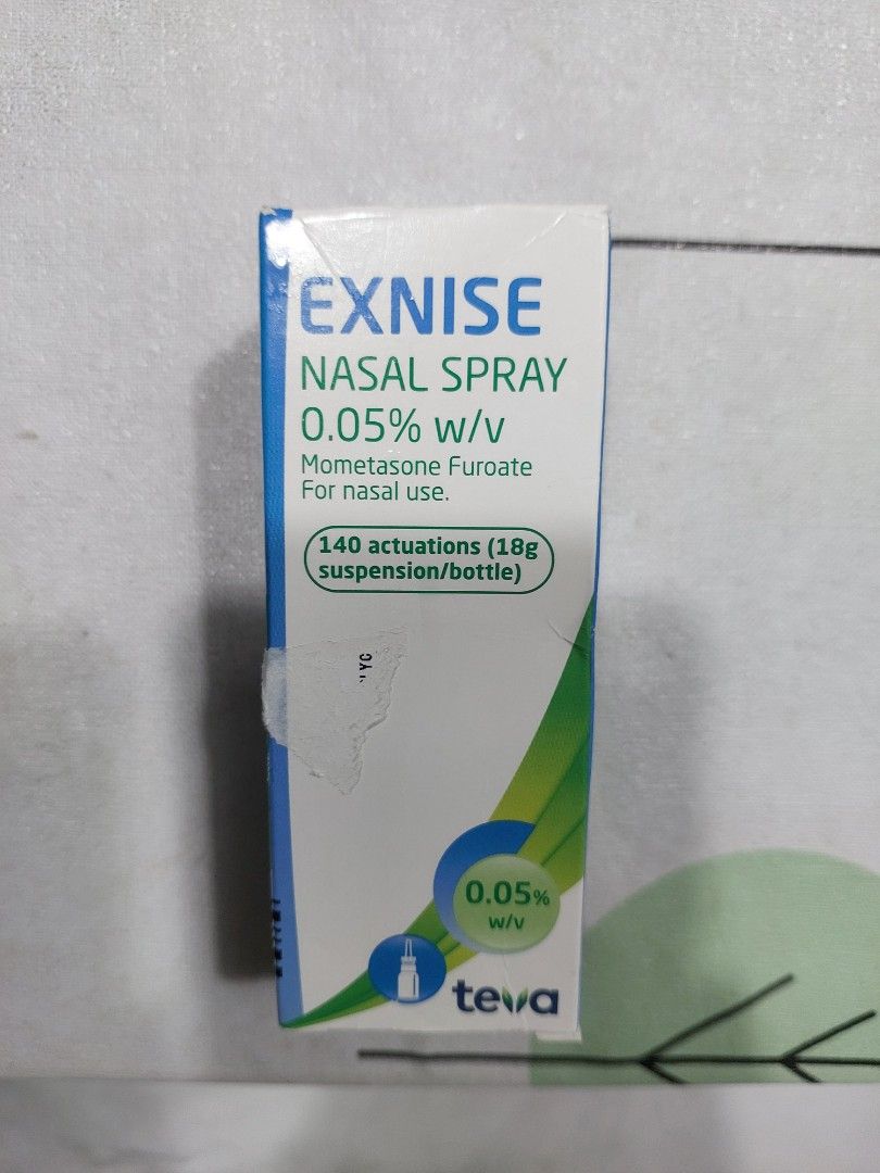 Exnise Teva Nasal Spray 0.05%, Health & Nutrition, Medical Supplies ...