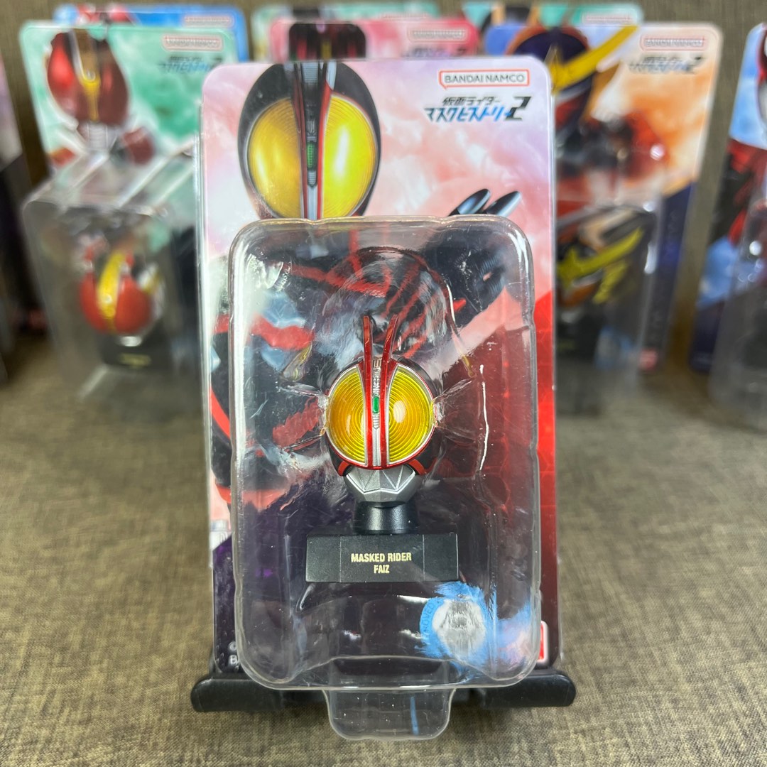 Faiz- KAMEN RIDER MASK HISTORY 2 - Bandai, Hobbies & Toys, Toys & Games ...