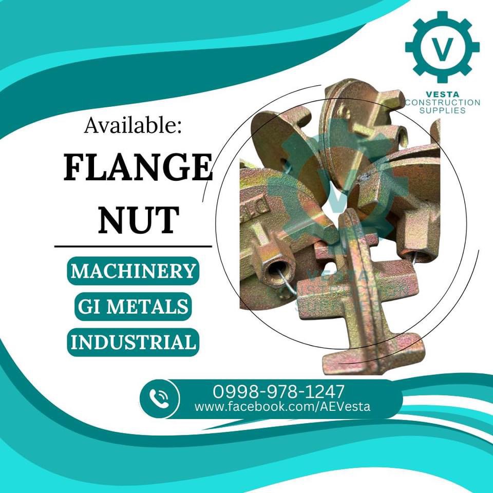 Flange nut, Commercial & Industrial, Construction & Building Materials ...