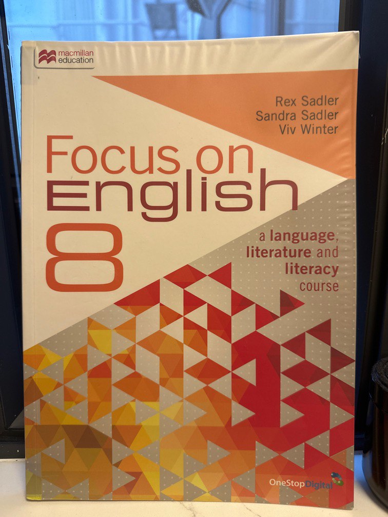 Focus on English 8 student book, 興趣及遊戲, 書本 & 文具, 教科書 - Carousell