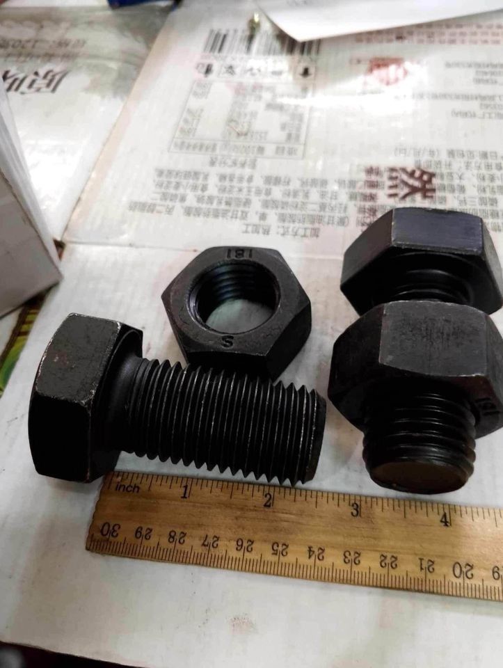 Gr8.8 Hi-Tensile M30 diameter big sizes hex bolts ALL SIZES AVAILABLE ...