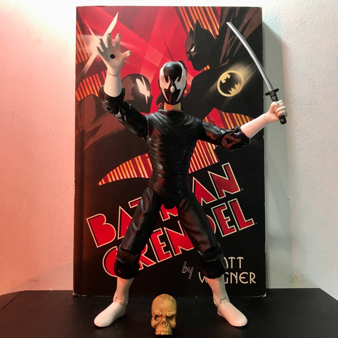 Grendel 1998 vintage figure with Batman Grendel Comic Book Graphic ...