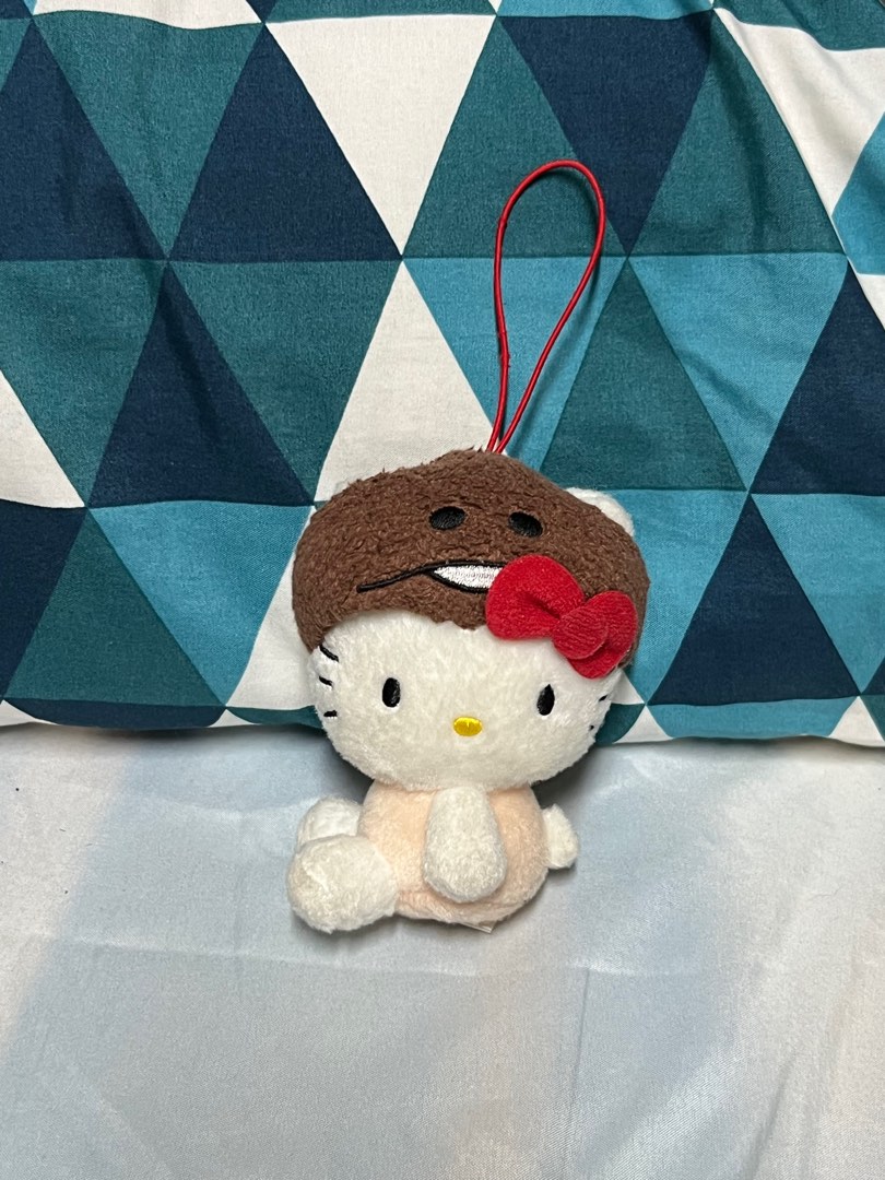 Hello kitty x nameko saibai plush charm, Hobbies & Toys, Toys & Games ...
