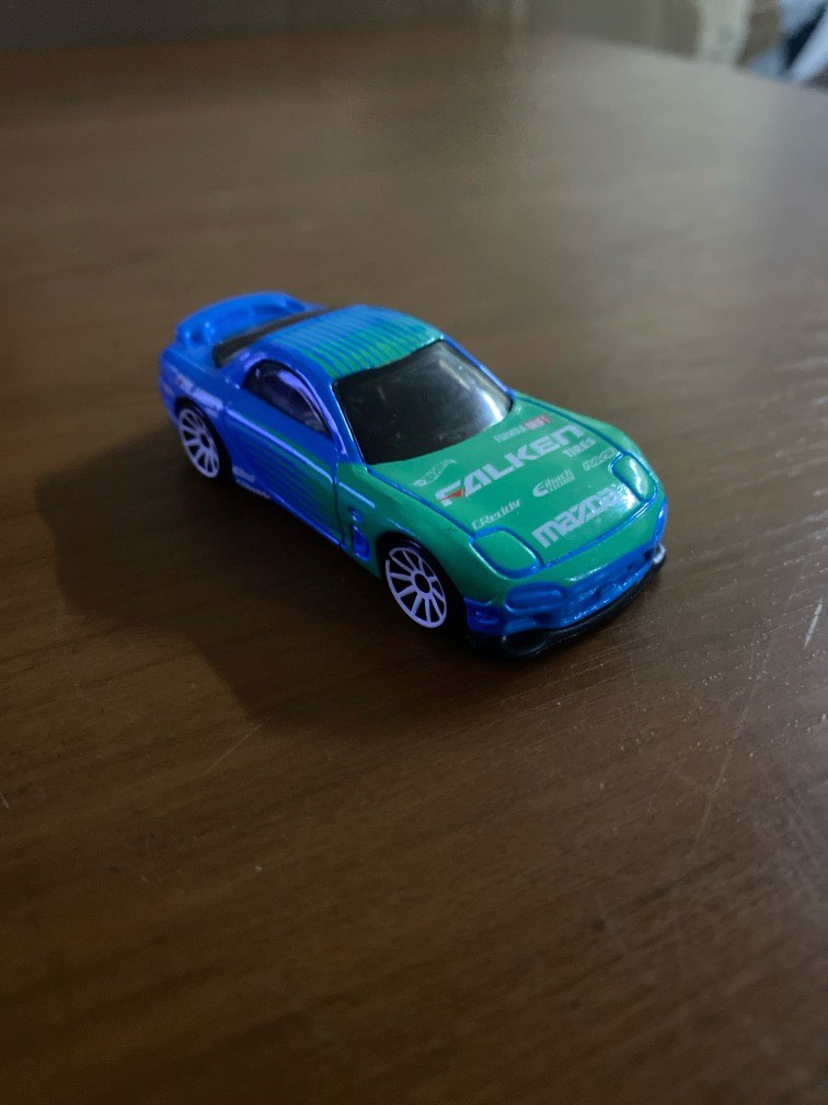 Hotwheels Mazda RX7 Falken edition, Hobbies & Toys, Toys & Games on ...