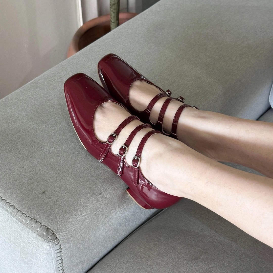Hue Manila - Malva Cherry (Size 6), Women's Fashion, Footwear, Heels on ...