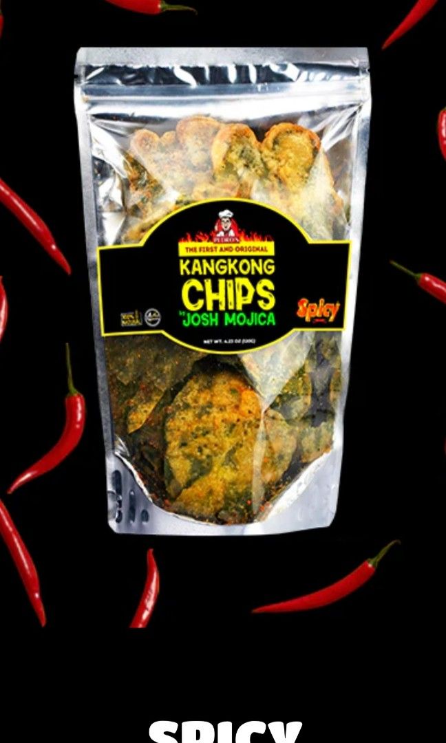 KCO Kangkong Chips (Water Spinach chips) Halal Certified/ Organic ...