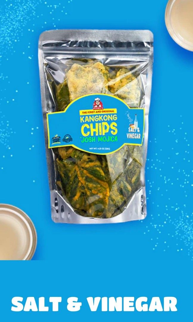 KCO Kangkong Chips (Water Spinach chips) Halal Certified/ Organic ...