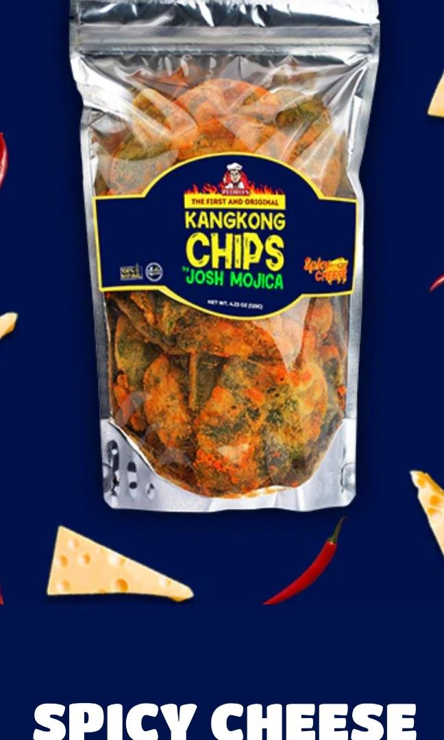 KCO Kangkong Chips (Water Spinach chips) Halal Certified/ Organic ...