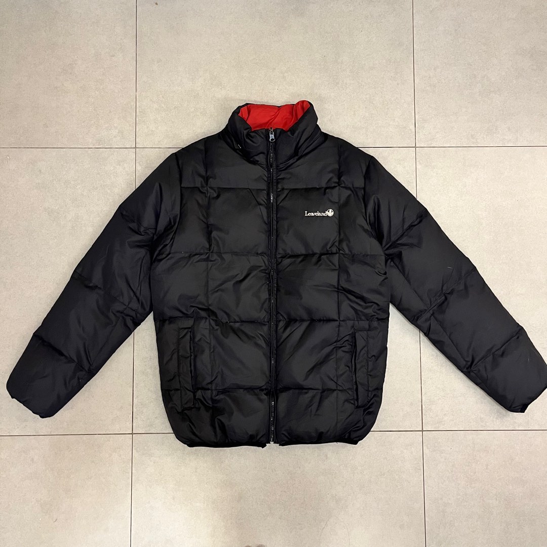 Leaveland Reversible Puffer Jacket XS, Men's Fashion, Coats, Jackets ...