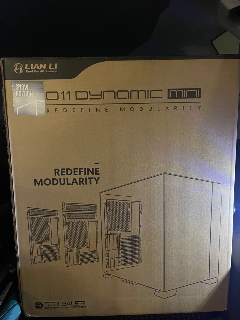 Lian Li 011D Mini - Snow White Casing, Computers & Tech, Parts ...