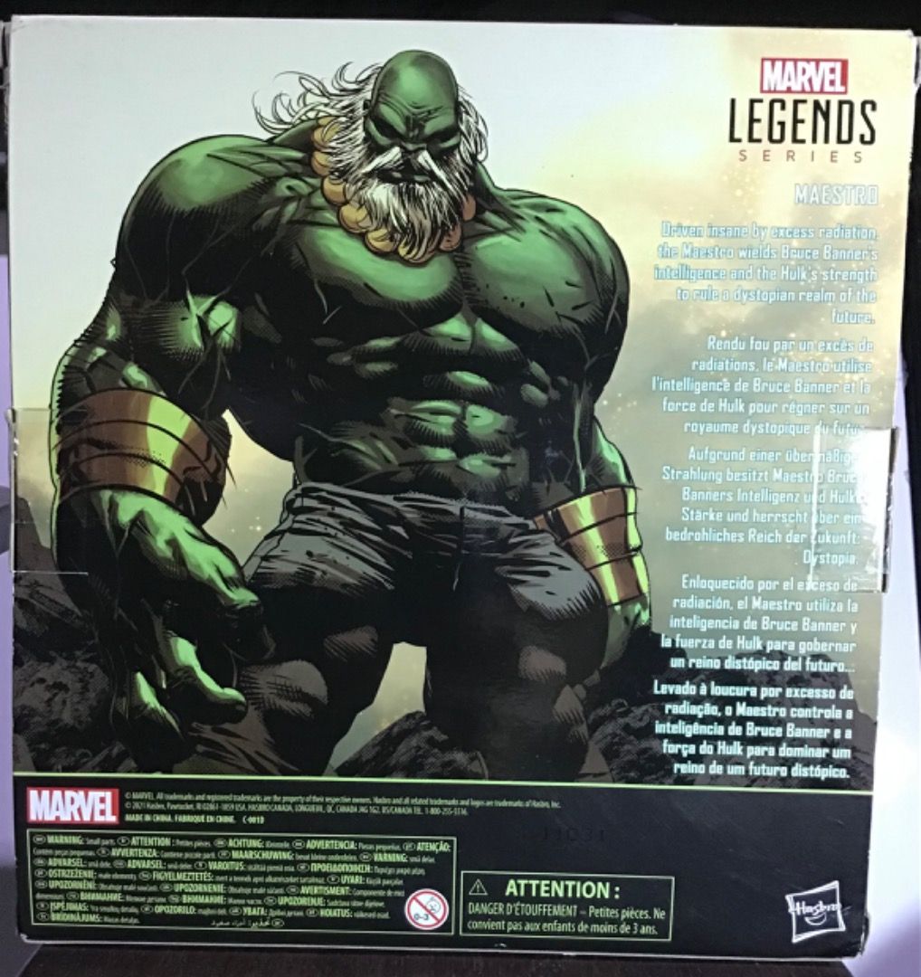 Maestro Hulk Marvel Legends, Hobbies & Toys, Toys & Games on Carousell