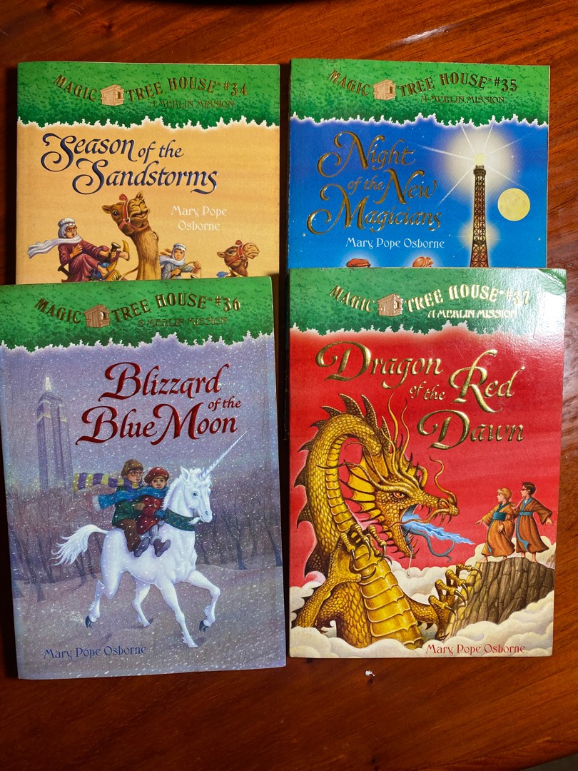 Magic tree house merlin missions, Hobbies & Toys, Books & Magazines ...