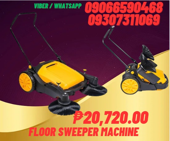 manual floor sweeper machine, Everything Else, Looking For on Carousell
