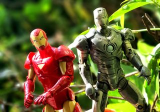 ML Marvel Legends IRONMAN MARK II Infinity Saga MCU - rare sdcc walmart ...