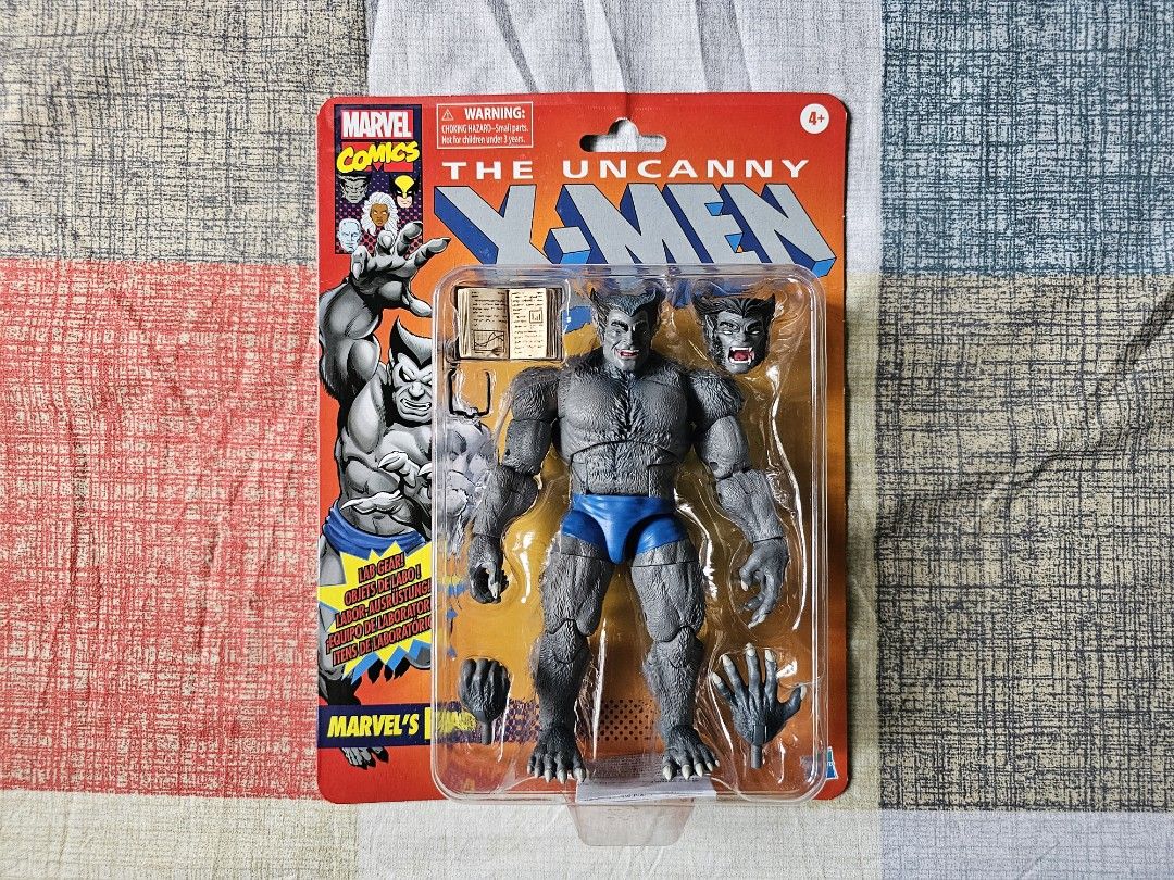 Marvel Legends X-Men Retro Gray Beast Sealed, Hobbies & Toys, Toys ...