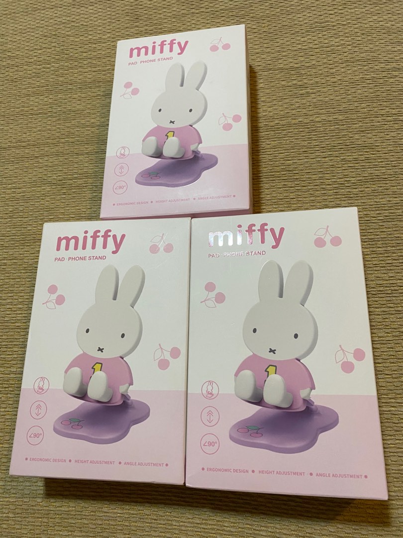 Miffy Pad Phone Stand (Blind Box), Hobbies & Toys, Toys & Games on ...