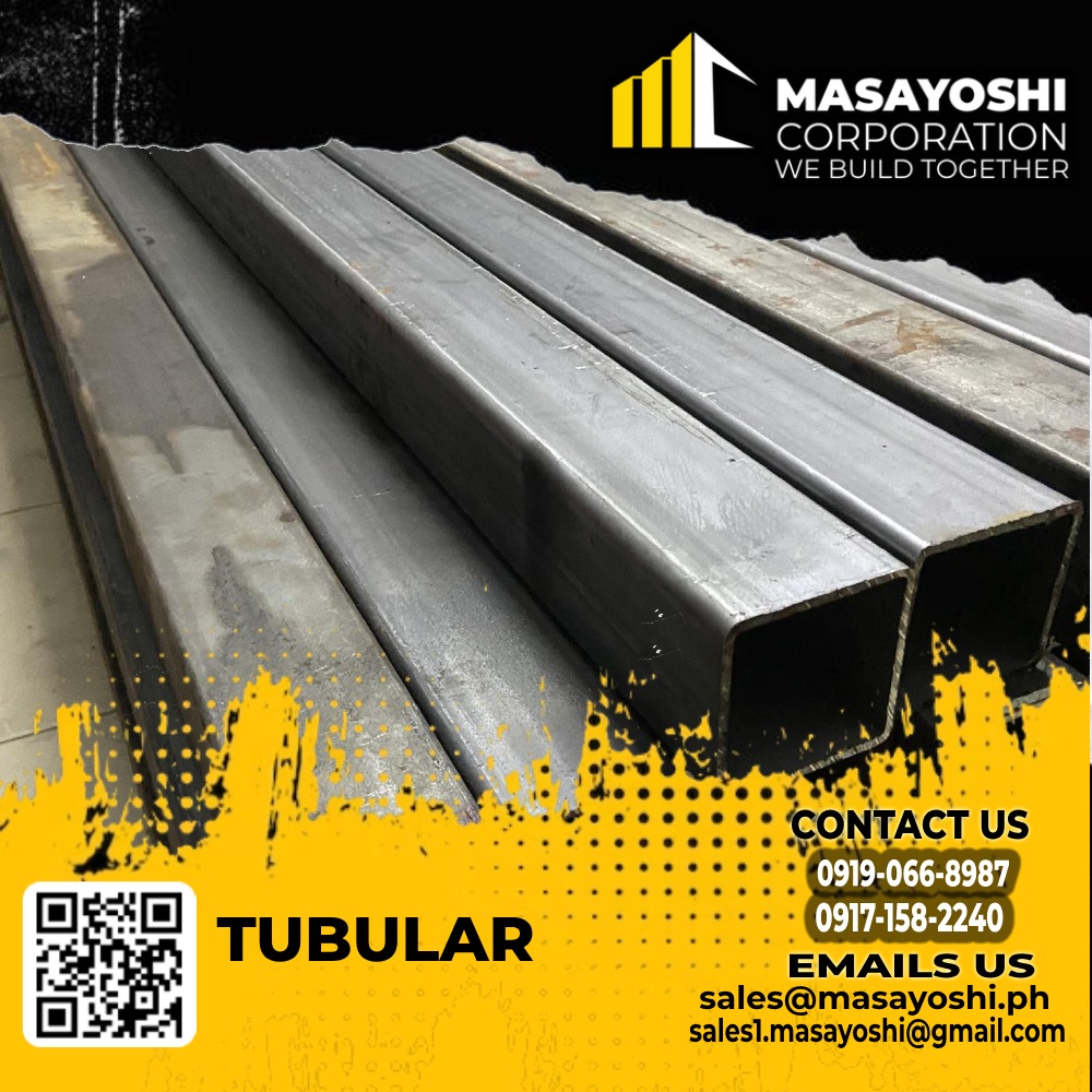 Ms Tubular 5mm x 100 x 100 x 6m | Masayoshi Corporation | I Beam ...