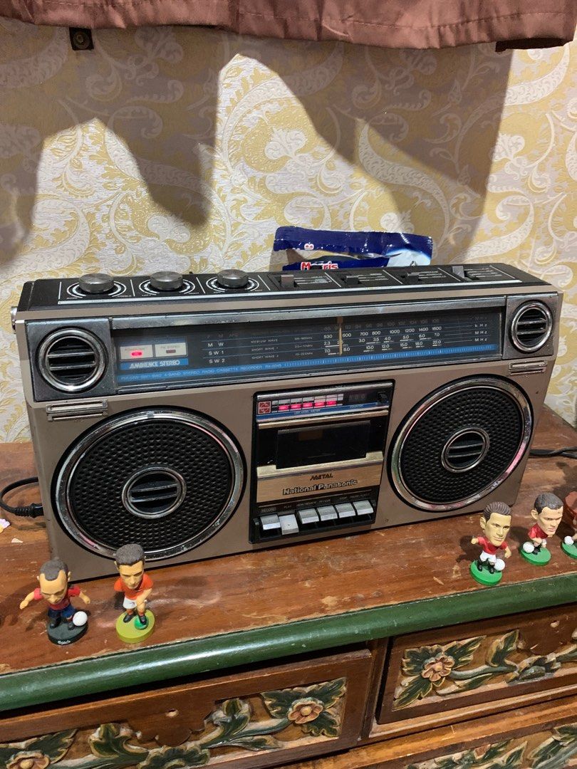 National panasonic boombox, Audio, Portable Music Players on Carousell