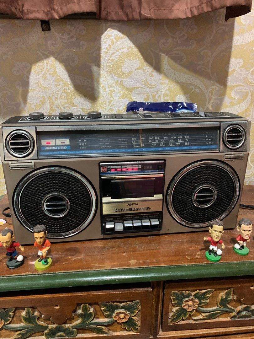 National panasonic boombox, Audio, Portable Music Players on Carousell
