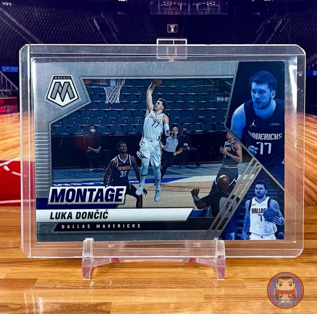 NBA Cards - Luka Doncic 2020-21 Panini Mosaic Montage #19, Hobbies ...