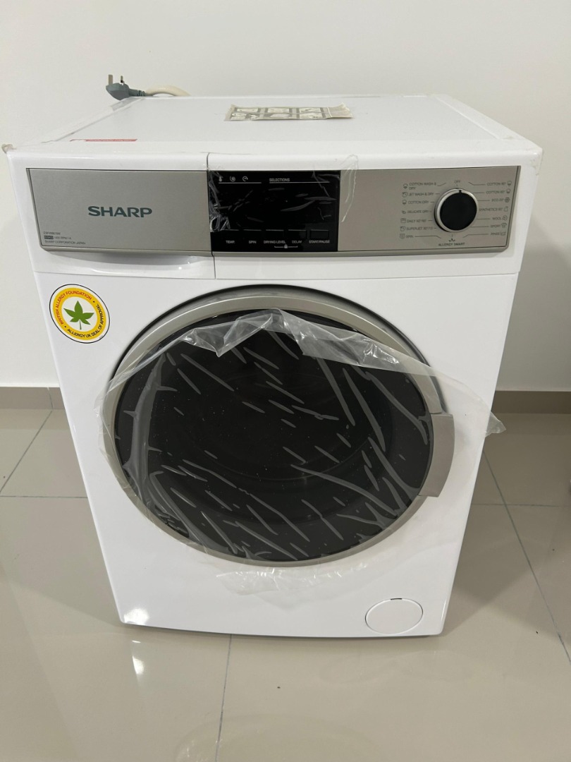 *NEW* Sharp Washer cum Dryer 2 in 1, TV & Home Appliances, Washing ...