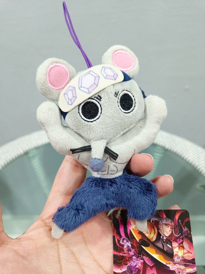Ninju Mouse Uzui Tengen Demon Slayer Furyu Plush Keychain, Hobbies ...