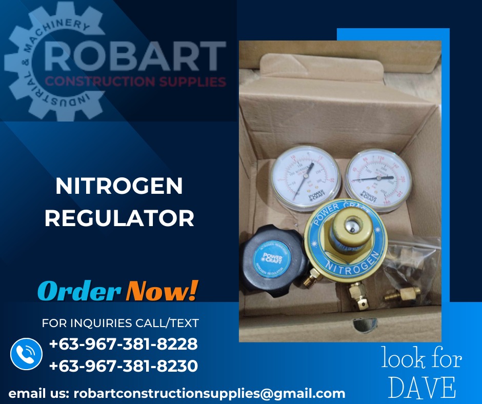 NITROGEN REGULATOR, Commercial & Industrial, Construction Tools ...
