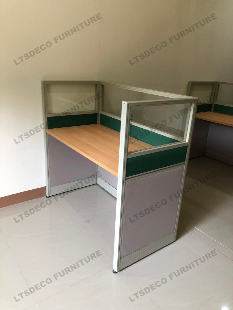 office table with glass modular partition office partition and ...