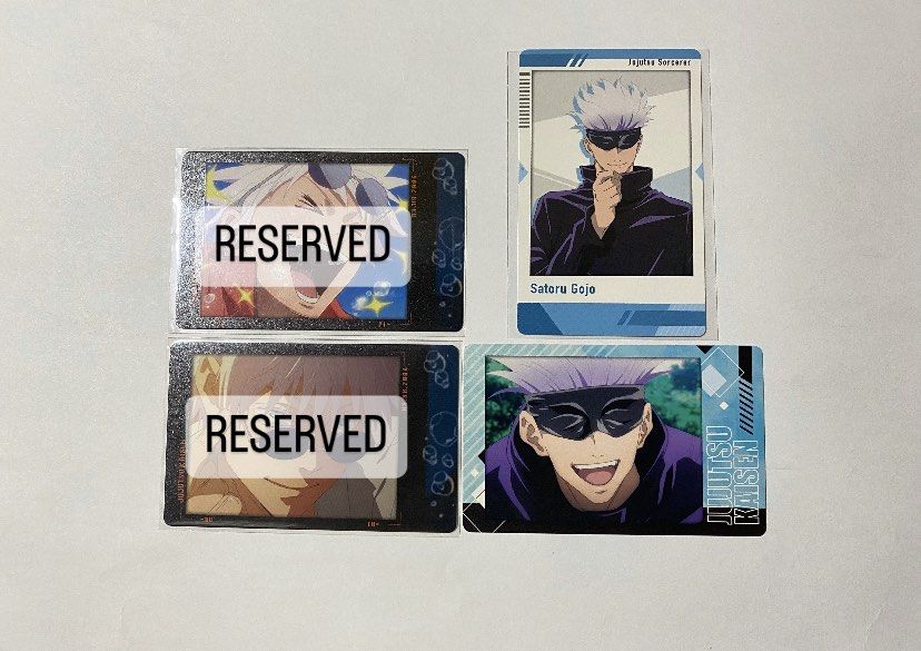 [ONHAND] JUJUTSU KAISEN JJK: GOJO SATORU - SNAPCARD, Hobbies & Toys ...