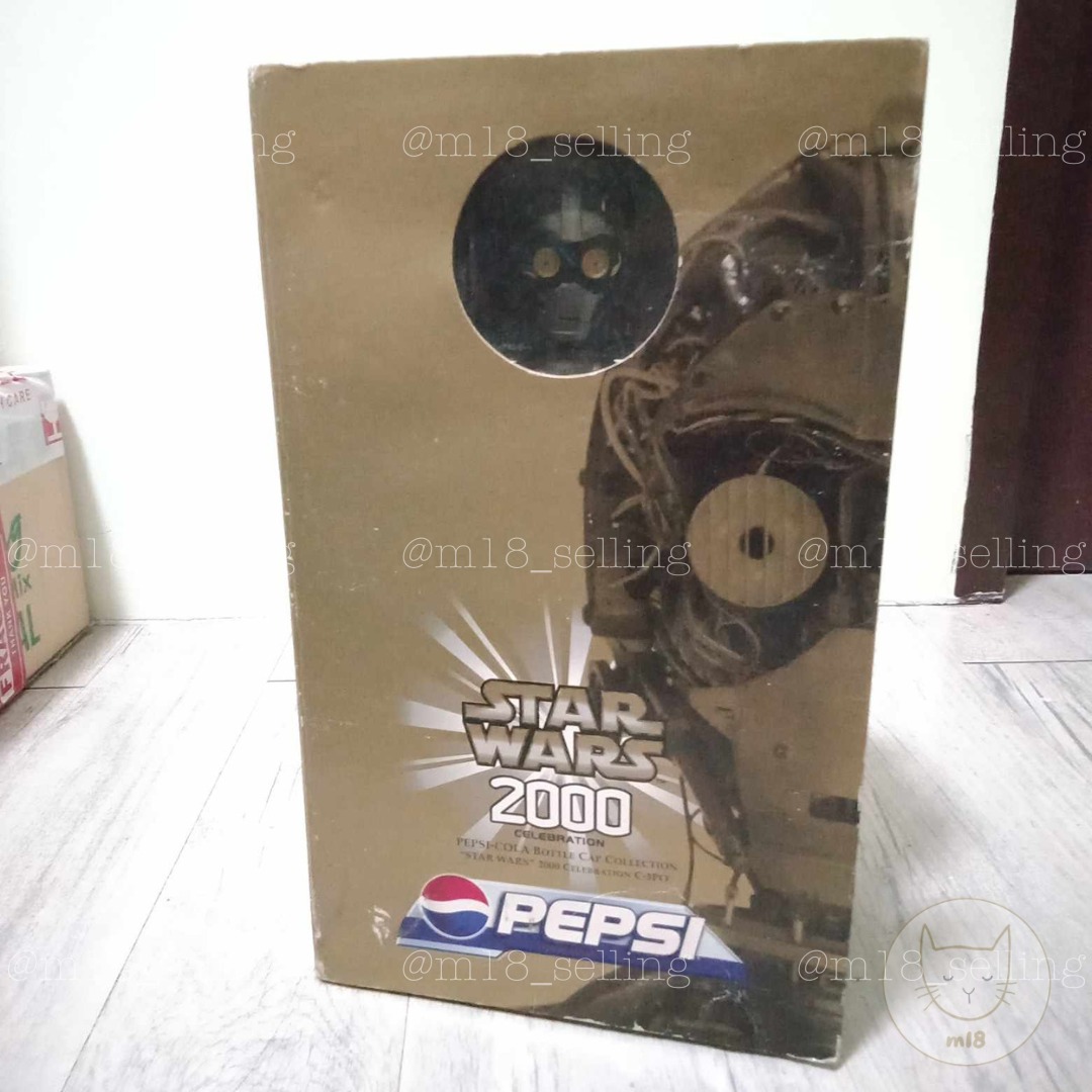 PEPSI x STAR WARS 2000 CELEBRATION C-3PO / C3PO (AS IS), Hobbies & Toys ...