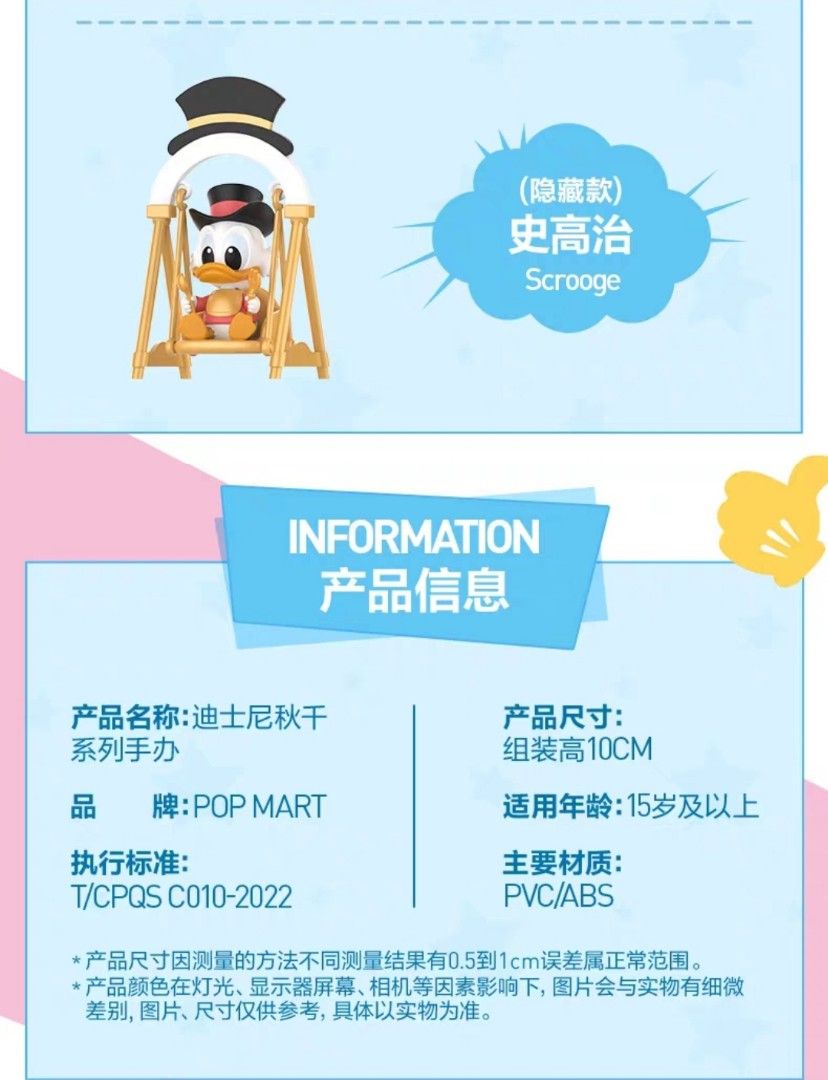 Preorder (Confirmed Design) - Popmart Pop Mart popmart Disney Mickey ...