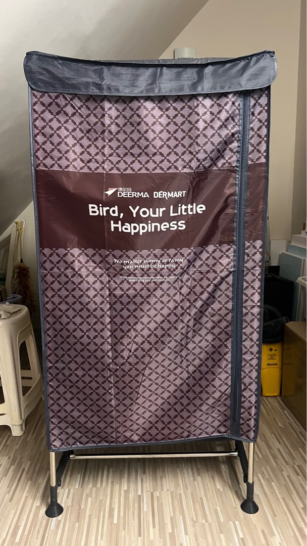 Removable wardrobe with Stainless steel frame, Furniture & Home Living ...