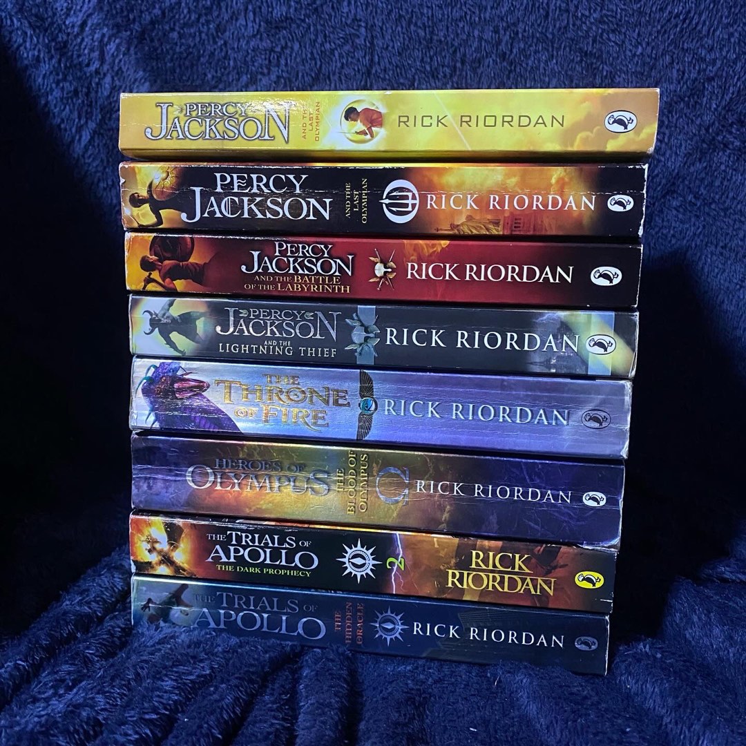 Rick Riordan Books, Hobbies & Toys, Books & Magazines, Fiction & Non ...