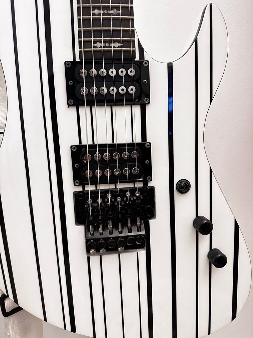 Schecter floating bridge guitar, Hobbies & Toys, Music & Media, Musical ...