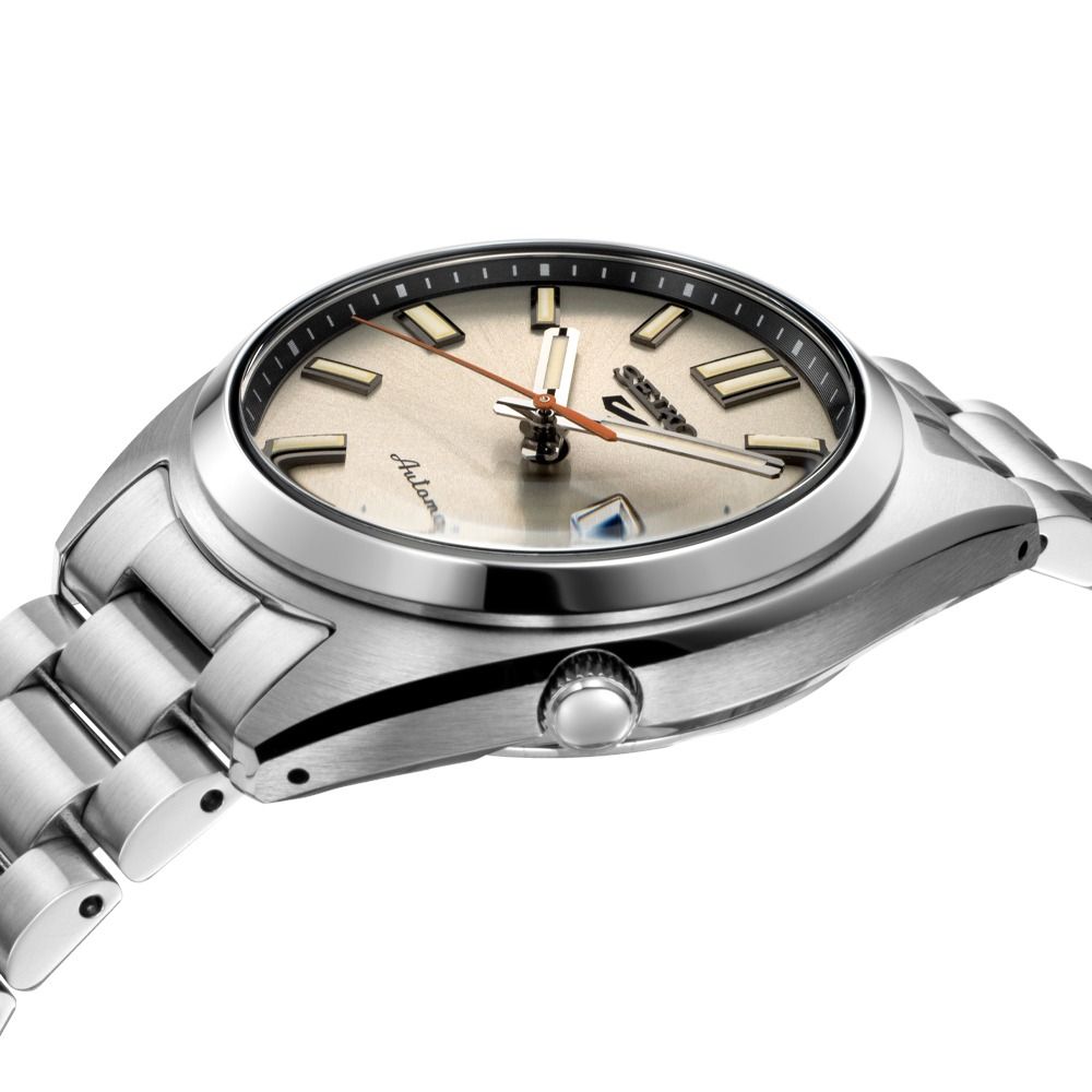 Seiko 5 SRPK91 SRPK91K1 Cream Sunburst Dial Automatic Watch Retro ...