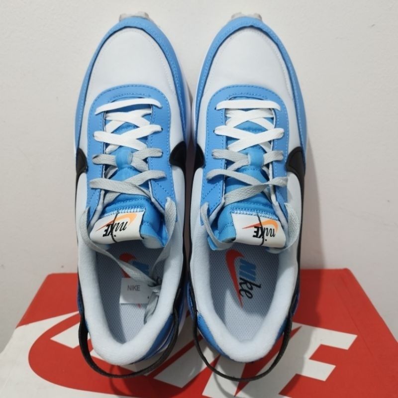 Sepatu Nike Waffle Debut SE Original Football Grey White Blue FB8901 ...