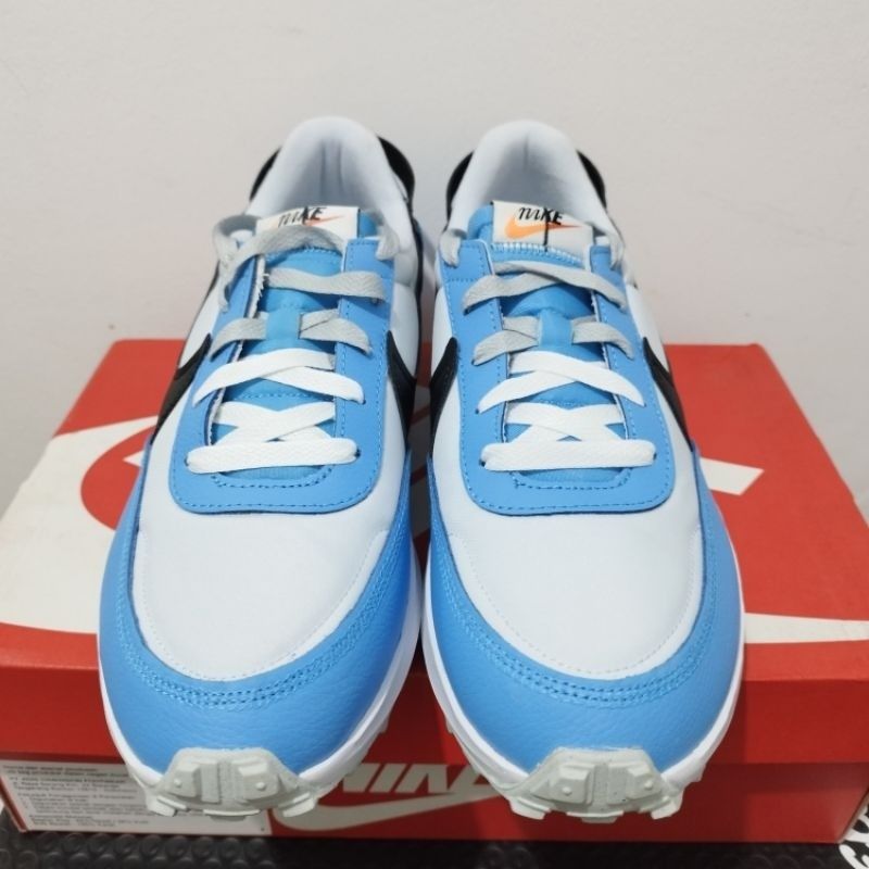 Sepatu Nike Waffle Debut SE Original Football Grey White Blue FB8901 ...