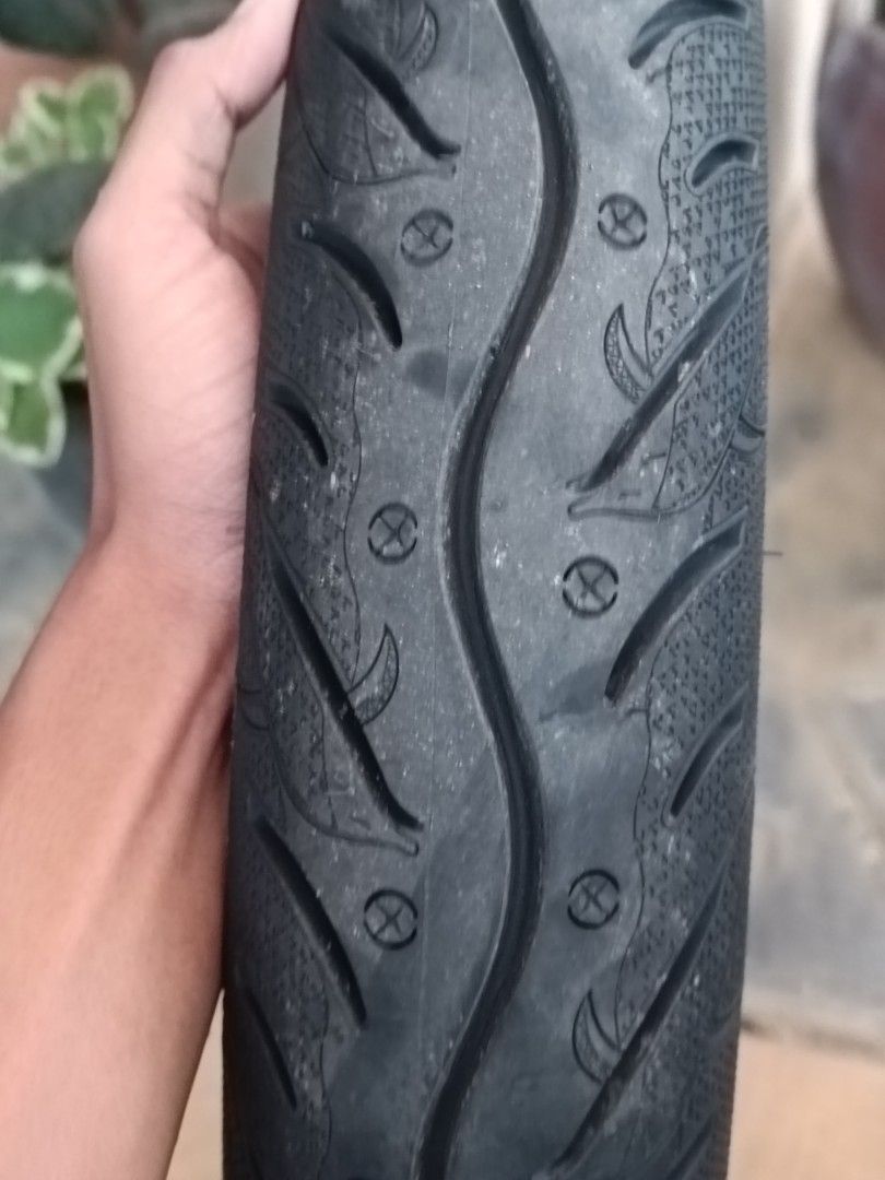 Sp522 enkei y15 with tyre, Motorbikes on Carousell