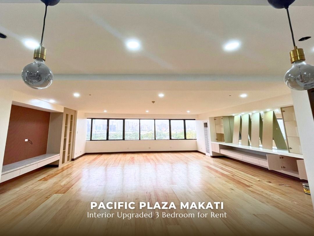 Spacious 3BR Pacific Plaza Makati for Rent– Upgraded Interiors ...