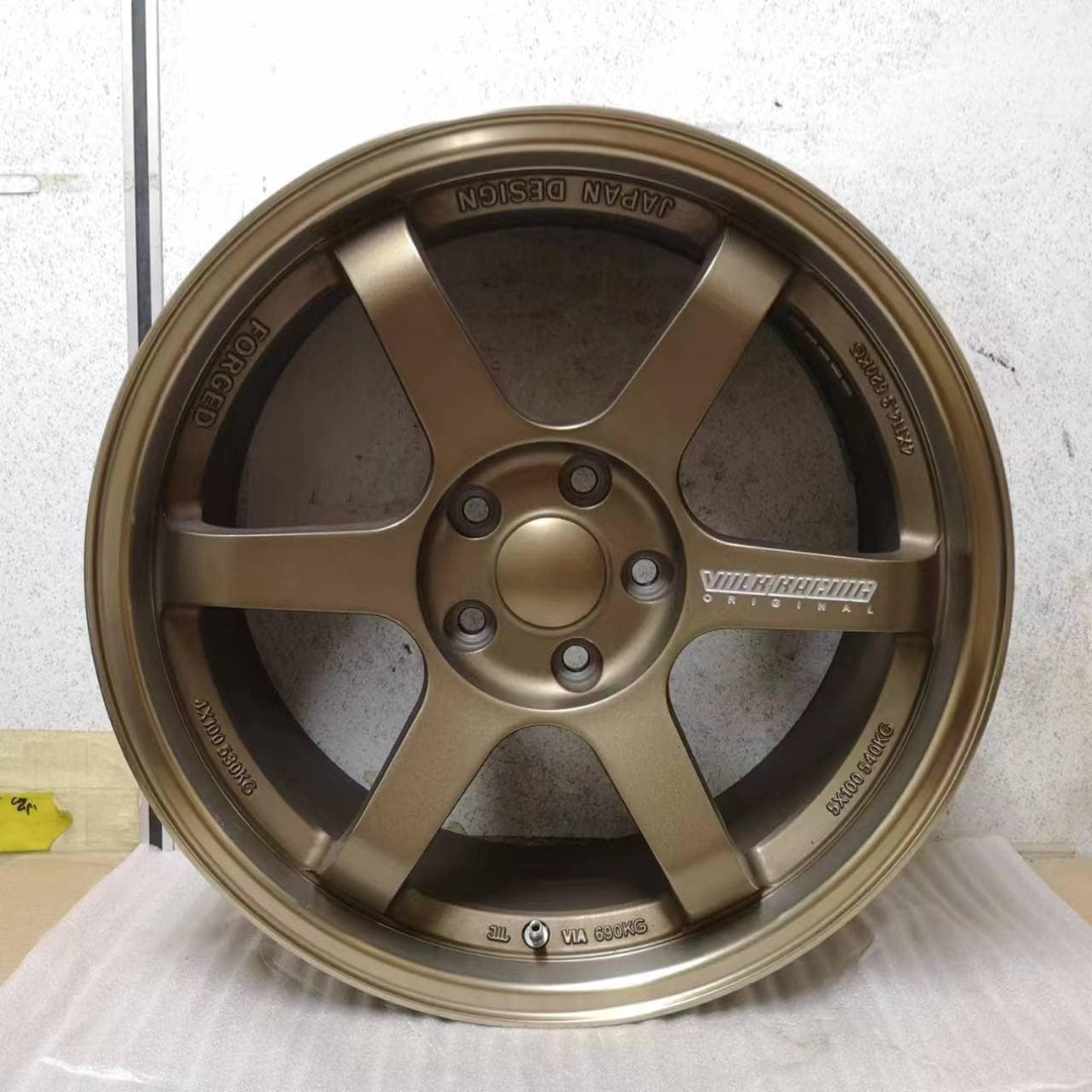 SPORT Rim TE37 18" CIVIC ACCORD LANCER HRV CRV X50 X70 AUDI JETTA ...