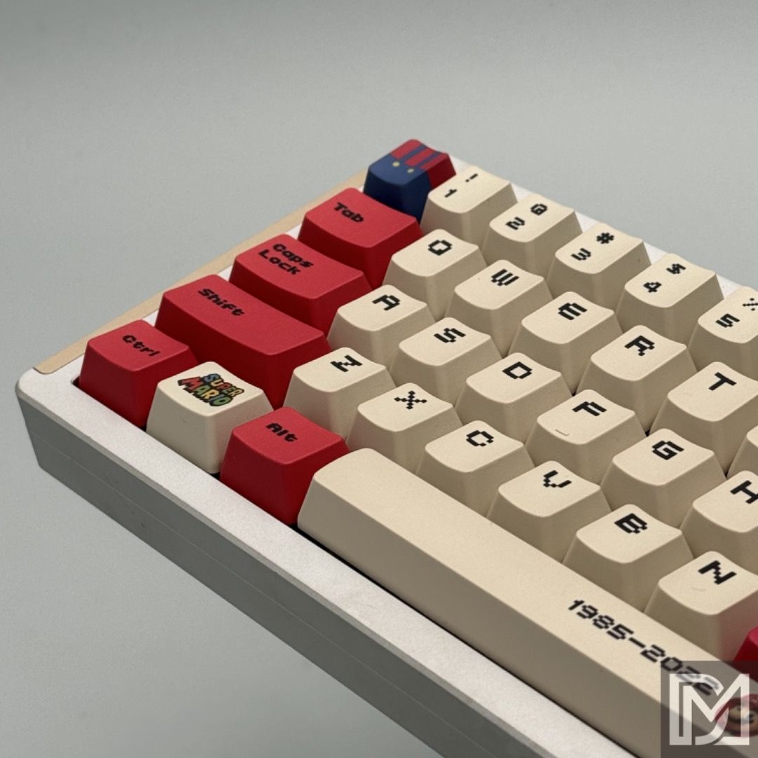 Super Mario Keycap PBT Dye Sub OEM Cute Yellow Red Nintendo Keycaps Fit ...