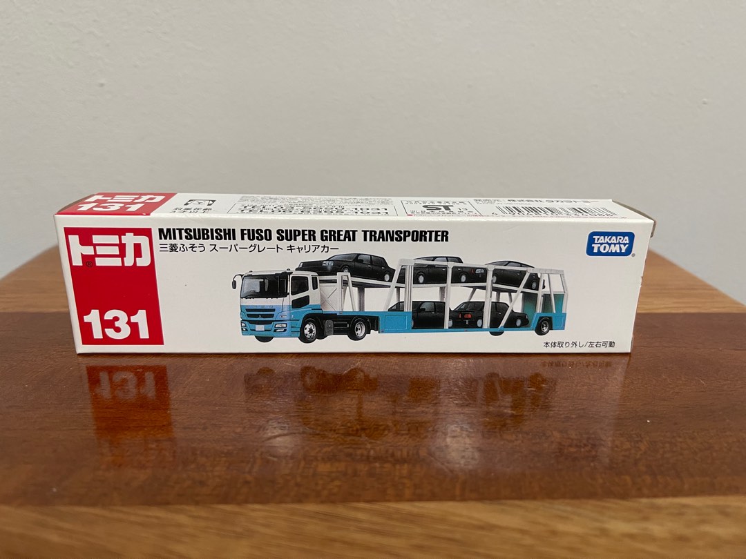 Takara Tomy 131 Mitsubishi Fuso Super Great Transporter, Hobbies & Toys, Toys & Games on Carousell
