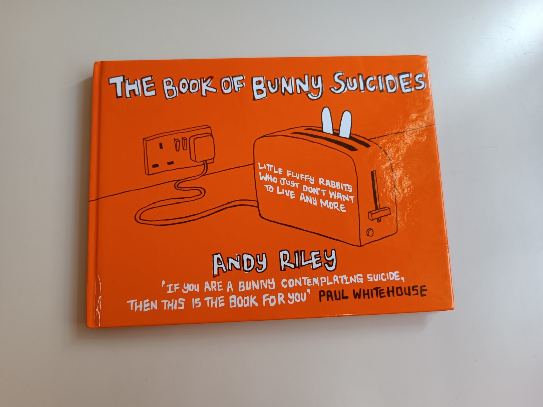 The Book Of Bunny Suicides by Andy Riley, Hobbies & Toys, Books ...