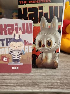 BNIF Popmart Labubu Kaiju mythical monster, Hobbies & Toys, Toys ...