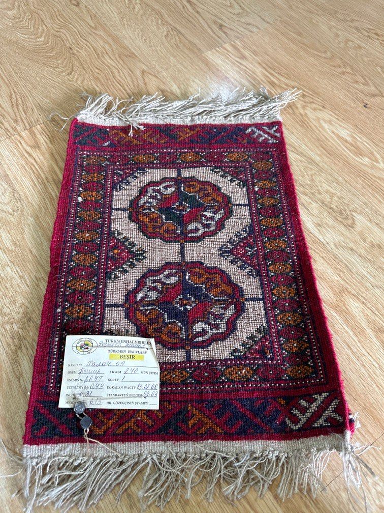 Turkmen Haly, Furniture & Home Living, Home Decor, Carpets, Mats ...