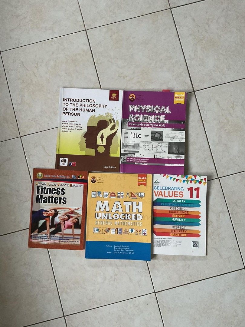 UST SHS BOOKS GRADE 11, Hobbies & Toys, Books & Magazines, Textbooks on ...