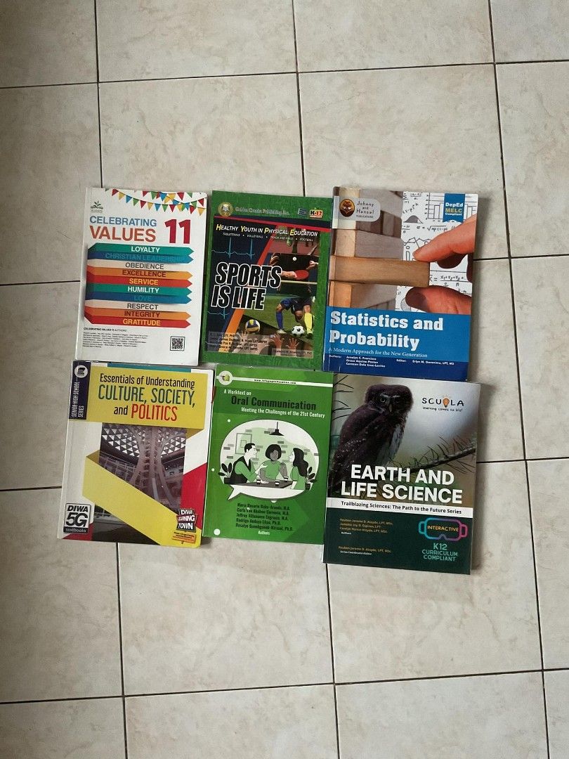 UST SHS BOOKS GRADE 11, Hobbies & Toys, Books & Magazines, Textbooks on ...