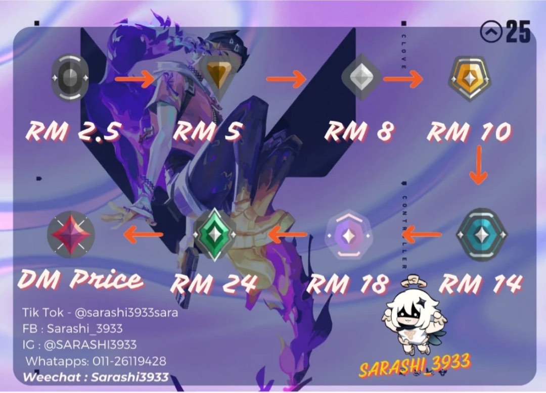 Valorant Boosting service / rank / drop / daily / weekly quest and etc ...